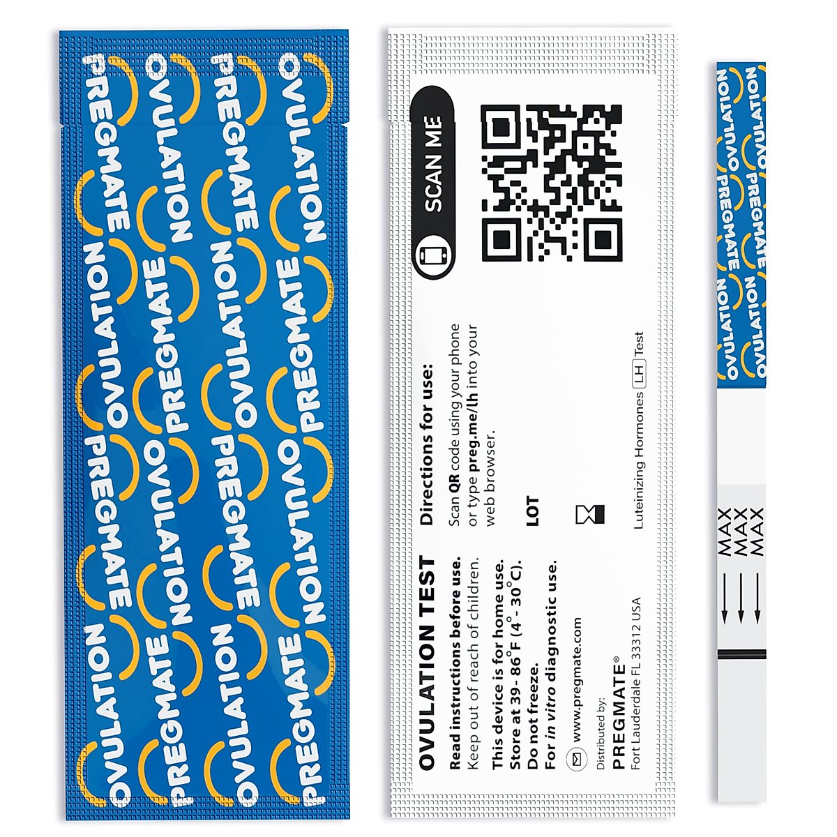 Pregmate 100 Ovulation Test Strips Predictor Kit (100 Count)