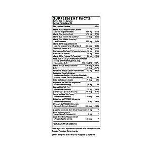 Thorne Basic Nutrients 2/Day - Comprehensive Daily Multivitamin with Optimal Bioavailability - Vitamin and Mineral Formula - Gluten-Free, Dairy-Free, Soy-Free - 60 Capsules - 30 Servings