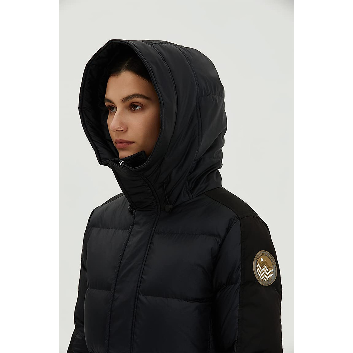 Fitouch Women's York Down Coat | Winter 700+ Fill Power Puffer | Long Warm Parka | Thick Down Jacket