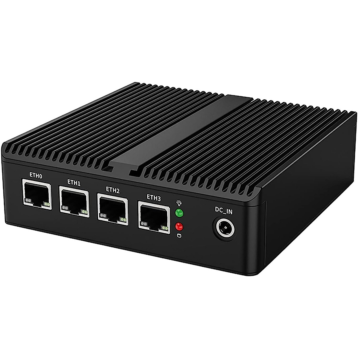 Micro Firewall Appliance, Fanlesss Mini PC, VPN, OPNsense, Soft Router, Intel Processor N100, H11, AES-NI, 4 x Intel 2.5GbE I226-V LAN, HDMI2.0, DP, No RAM, No Storage, No System