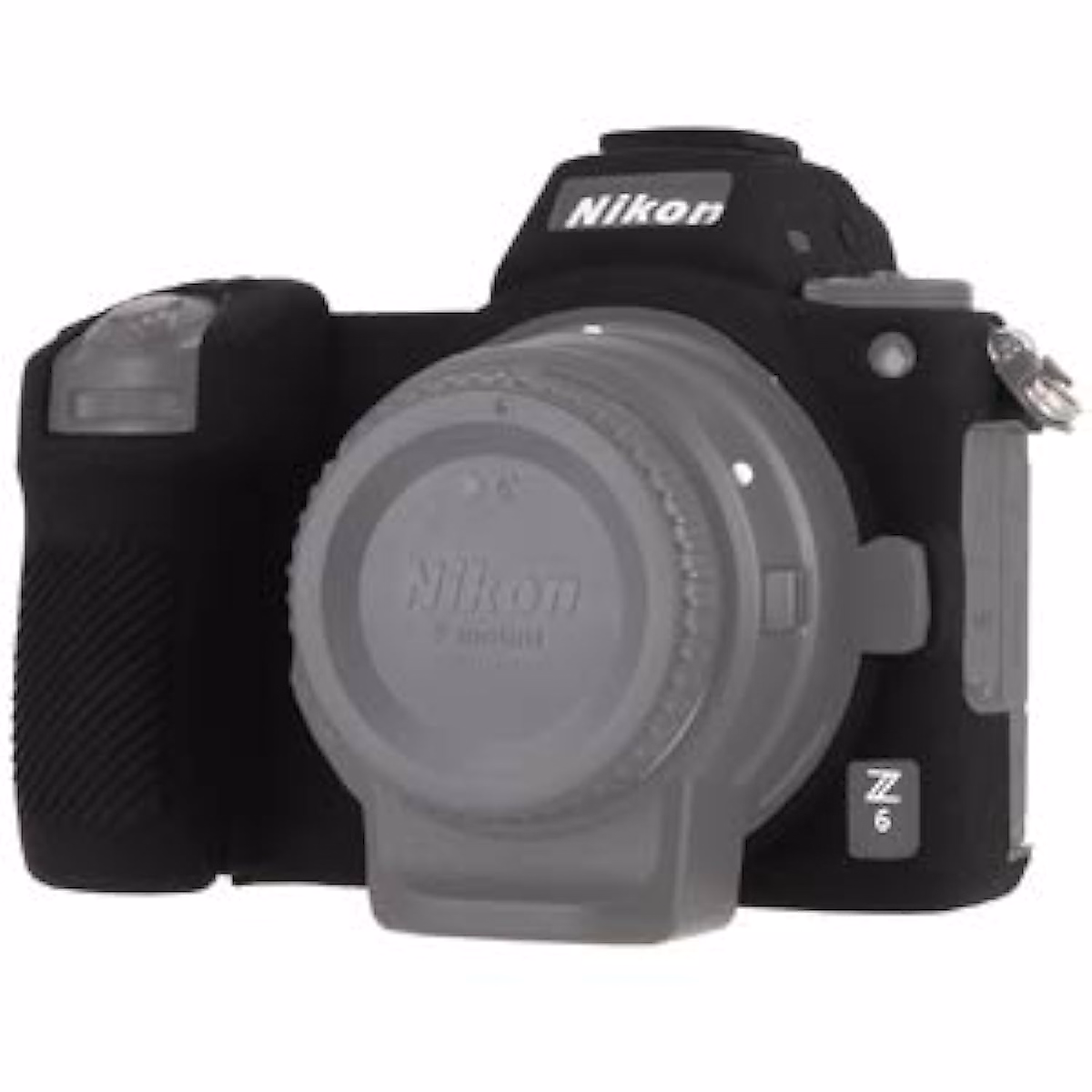 Easy Hood Camera Case Compatible with Nikon Z6 Z7 Z6 II Z7 II Digital Camera, Anti-Scratch Soft Silicone Rubber Housing Case Shell Protective Camera Cover Skin Protector (Black)