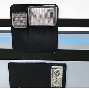 RV Furnace Vent Screen for RV Water Heater Vent Cover, RV Bugs Screen, Flying Insect Screen, Stainless Steel Mesh with Installation Tool