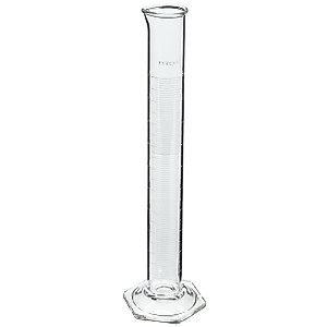 Corning Pyrex 3025-100 Glass 100mL "To Contain" Economy Graduated Double-Metric Calibrated Cylinder