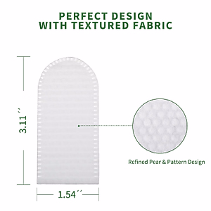 ANCONOVA Pet Teeth Disposable Gentle Cleaning Wipes Multifunctional, Finger Toothbrush for Dogs & Cats Bad Breath Eliminator Removing Plaque & Tartar Buildup No-Rinse Gum Care Pet Wipes 55