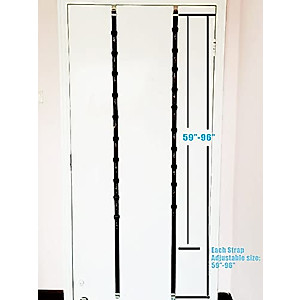 YCMI Hat Racks Organizer - Baseball Cap Holders Rack - Clothing Racks (black, 2 Pack)