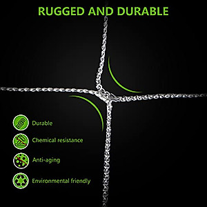 PullyBuy Soft Mesh Nylon Trellis Netting Roll - 5 x 350 ft Heavy Duty Garden Netting for Climbing Plants,Garden Melons Vegetables, Grape Racks, Hydroponic, 5x350ftnet