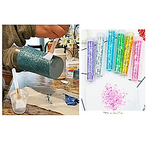 Wellshine Bubble Buster Tool for Making Epoxy Glitter Tumblers, Mini Portable Heat Gun for DIY Acrylic Resin Cups Tumblers Embossing Shrink Wrapping Paint Drying Crafts Electronics DIY (Pink)