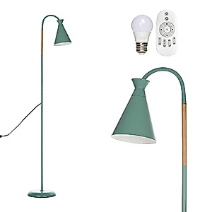 Gupuzm Gooseneck Floor Lamp Swing Arm Adjustable 360° Rotating Metal Bracket Lamp, Indoor Reading Lighting Dimming Floor Lamp Minimalist Style, Suitable for Living Room,Study, Bedroom, Office