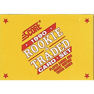 1990 Score Rookie & Traded Baseball Card Set