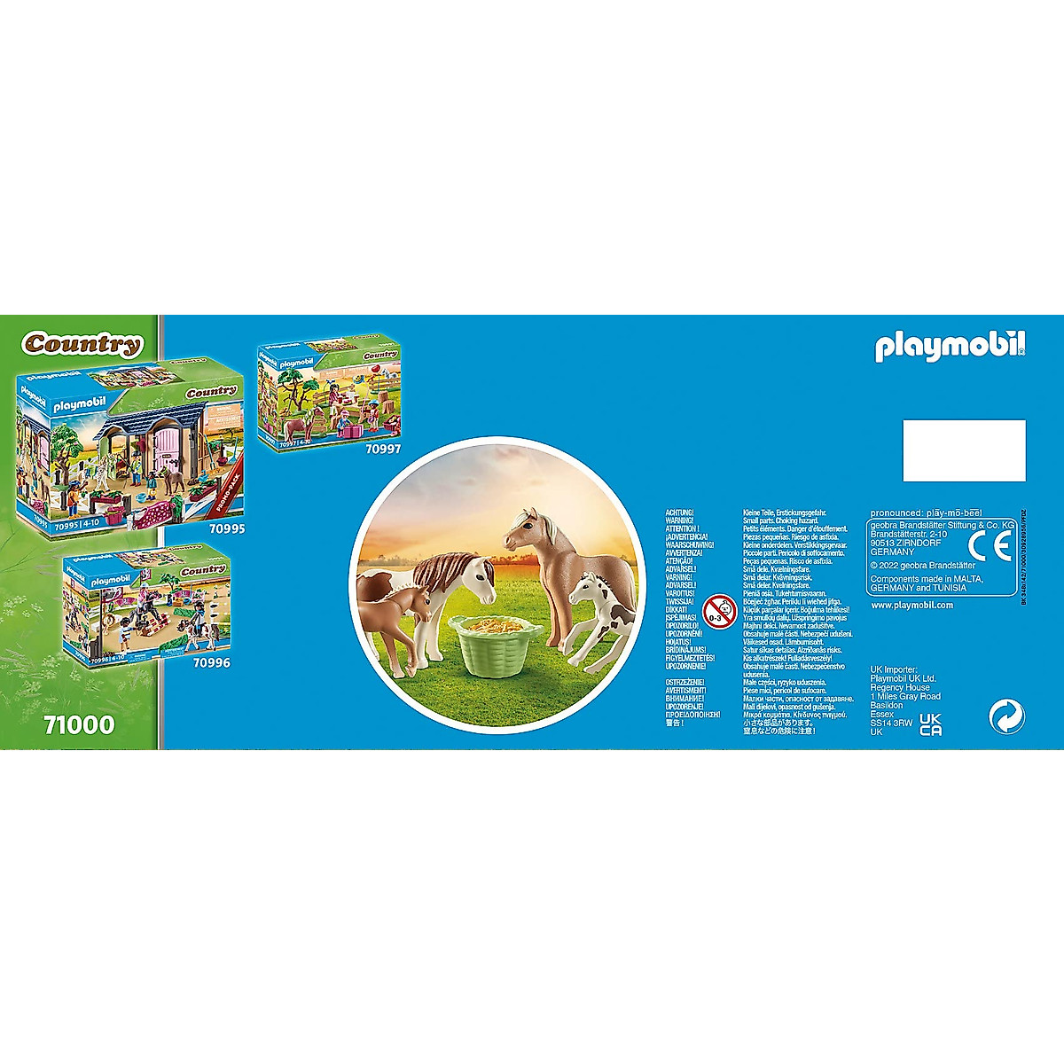 Playmobil Icelandic Ponies with Foals