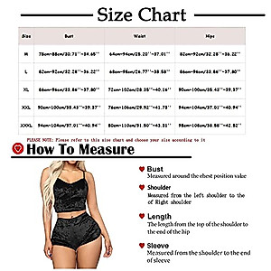 Black Lingerie for Women, Sexy Stockings Women Lingerie Thigh High Stockings with Garter Belt Set Lengerie New Deep V Lingerie Velvet Camisole Bow Shorts Set Bra Underwear Plus (3XL, Green)