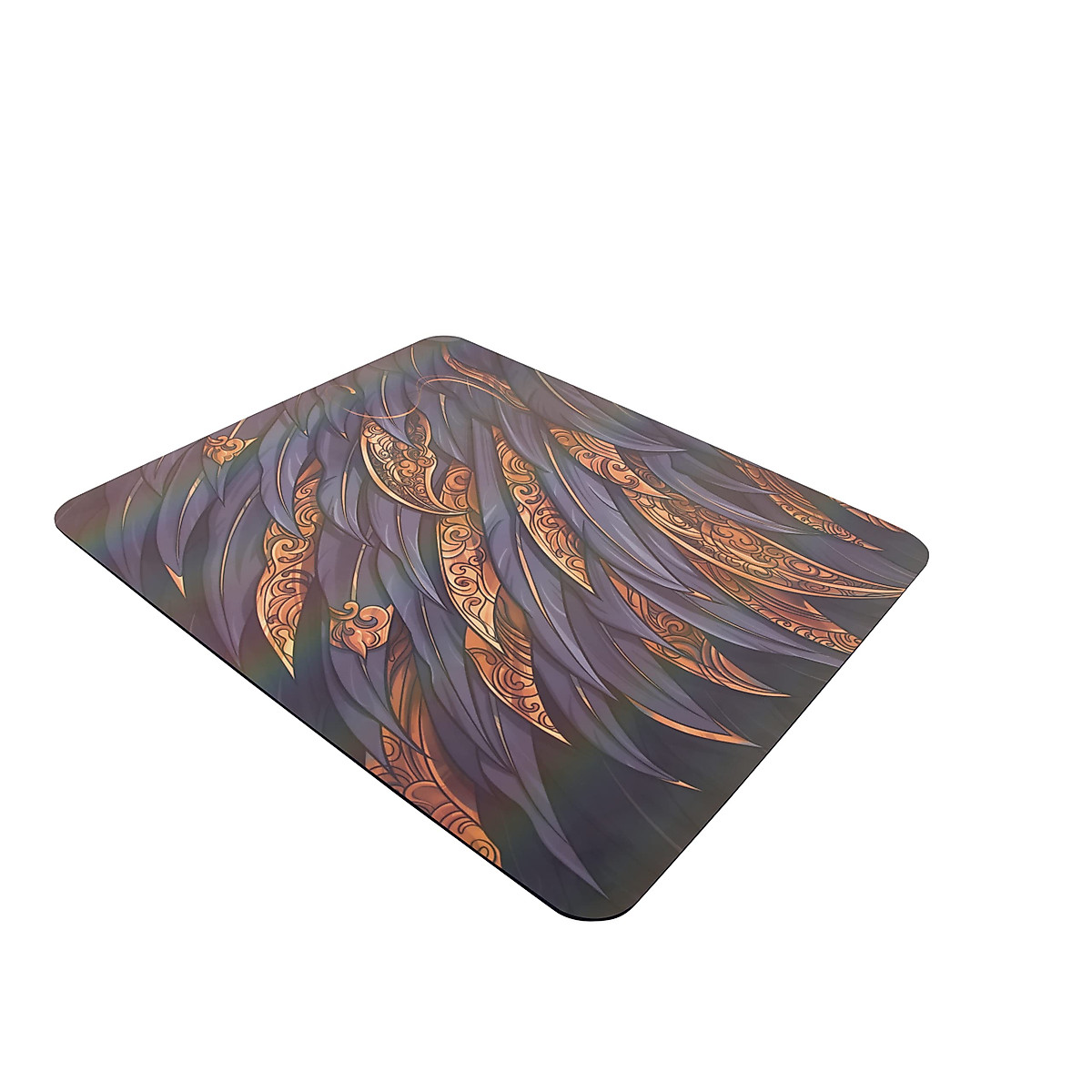 Esports Tiger Esptiger WuXiang X Gaming Mouse Pad - Large (480 x 400 x 3mm) - Non-Slip Rubber Base, Rainbow-Pearl Film