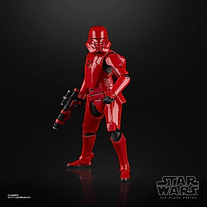STAR WARS The Black Series Sith Jet Trooper Toy 6-inch Scale The Rise of Skywalker Collectible Action Figure, Kids Ages 4 and Up, Red