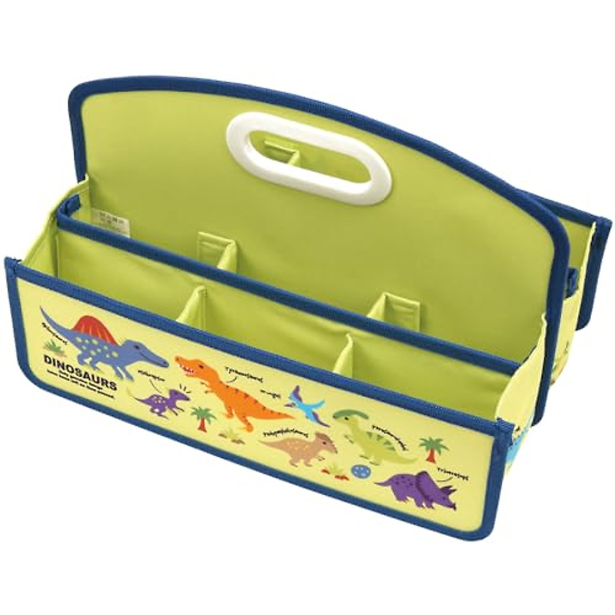 Skater ZBX1-A Anywhere Storage Box, Portable, Organization, Includes Handles, Dinosaurus, Pictures, Trinket Storage, Storage Case