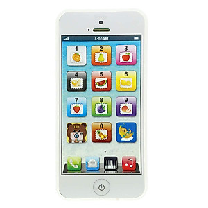 1 Pc Phone Kids Learning Toy Play Cell Phone with USB Recharable