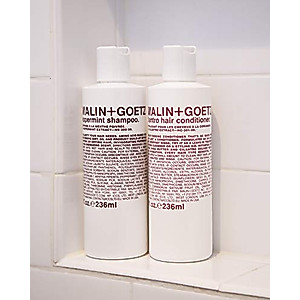 Malin + Goetz cilantro conditioner 16 fl. oz. – men & women residue-free scalp treatment vegan & cruelty-free tames frizz for all hair types conditions detangles balances pH & hydrates