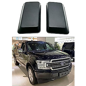 POETRYXIAO Front Bumper Guards Pads Inserts End Caps Cover Compatible with Ford F150 2018 2019 2020 ,1 Pair,Bumper Traverse Accessories