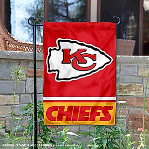 WinCraft Kansas City Chiefs Double Sided Garden Flag