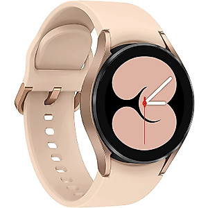 SAMSUNG Galaxy Watch 4 40mm R860 Smartwatch GPS Bluetooth WiFi (US Version) (Pink) (Renewed)