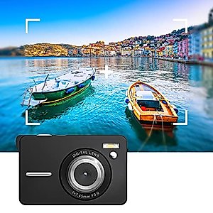 4K Digital Camera - High HD 56 MP (Interpolation) Digital Camera 20x Digital Zoom 2.7 Inch TFT-LCD Digital Anti—Shake Camera Built-in Flash and Face Distinguish