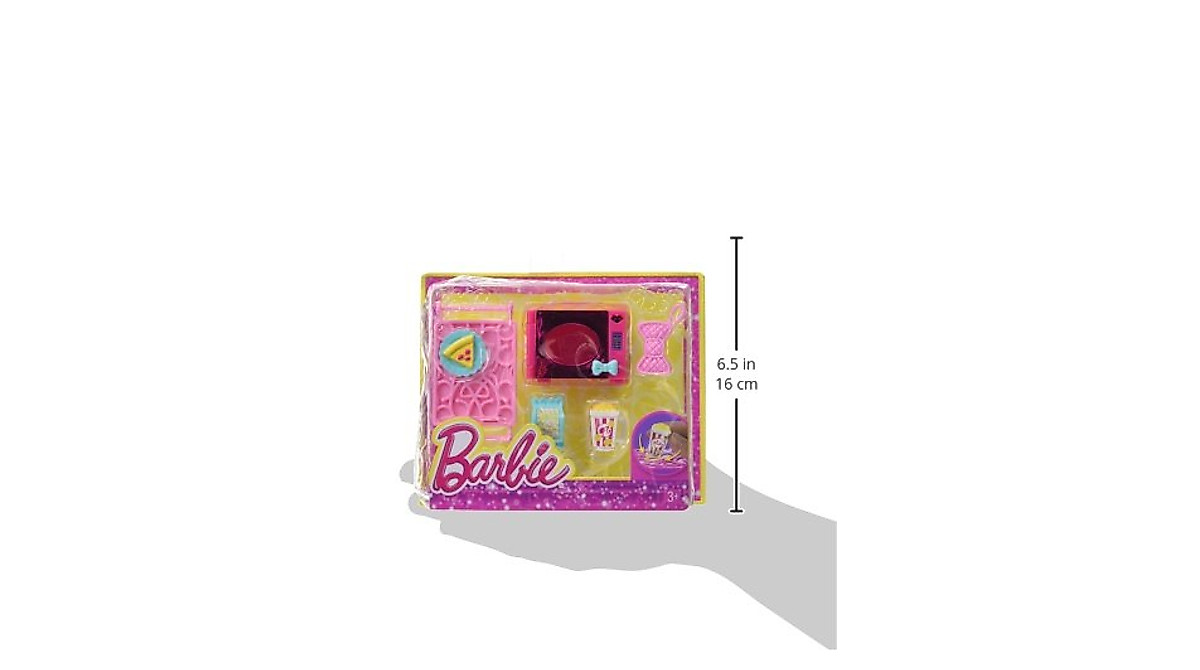 Barbie Accessory Pack: Glam Microwave & Play Food