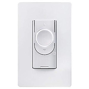 GE Smart Smart 2-amp Multi-location White Wi-Fi Compatibility Touchless Residential Light Switch with Wall Plate