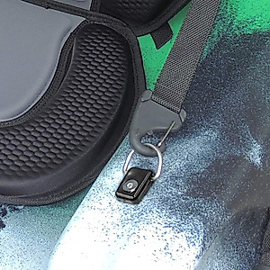 KUNPENG 12pcs Boat D Rings with Screw Kayak Kit Deck Loop Mounting Tie Down 304 Rope Buckle,D-Type Buckles,Special Buttons for Kayak Accessories