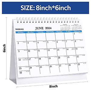 2023 Calendar-Desk Calendar 2023(8x6",18 Months) Small Desk Calendar 2023-2024-January 2023 to June 2024,2023 Desk Calendar To Do List For Offices,Schools,Home's Desk Accessories(Free Mini Calendar)