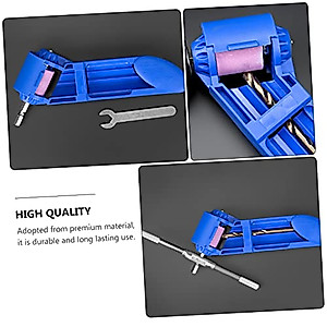 OSALADI 1 Set Burr Device Set Power Tools Diamond Drill Bit Electric Sharpener Electric Drill Bit Sharpener Drill Wheel Polisher Diamond Drill Bits Drill Grinder Sharpening Tool Combo Pack