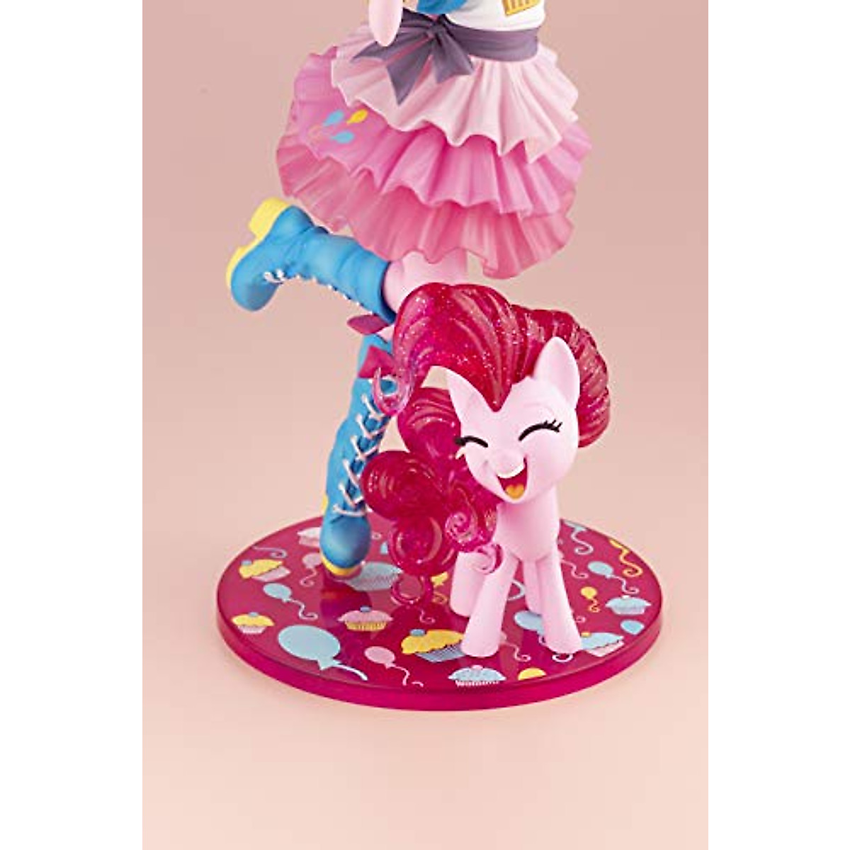 Kotobukiya My Little Pony: Pinkie Pie Limited Edition Bishoujo Statue, Multicolor