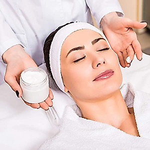 6 Pack Plastic Pot Jars Round Clear Leak Proof Plastic Container Jars with Lid for Travel Storage, Eye Shadow, Nails, Paint, Jewelry (2 oz, Black)