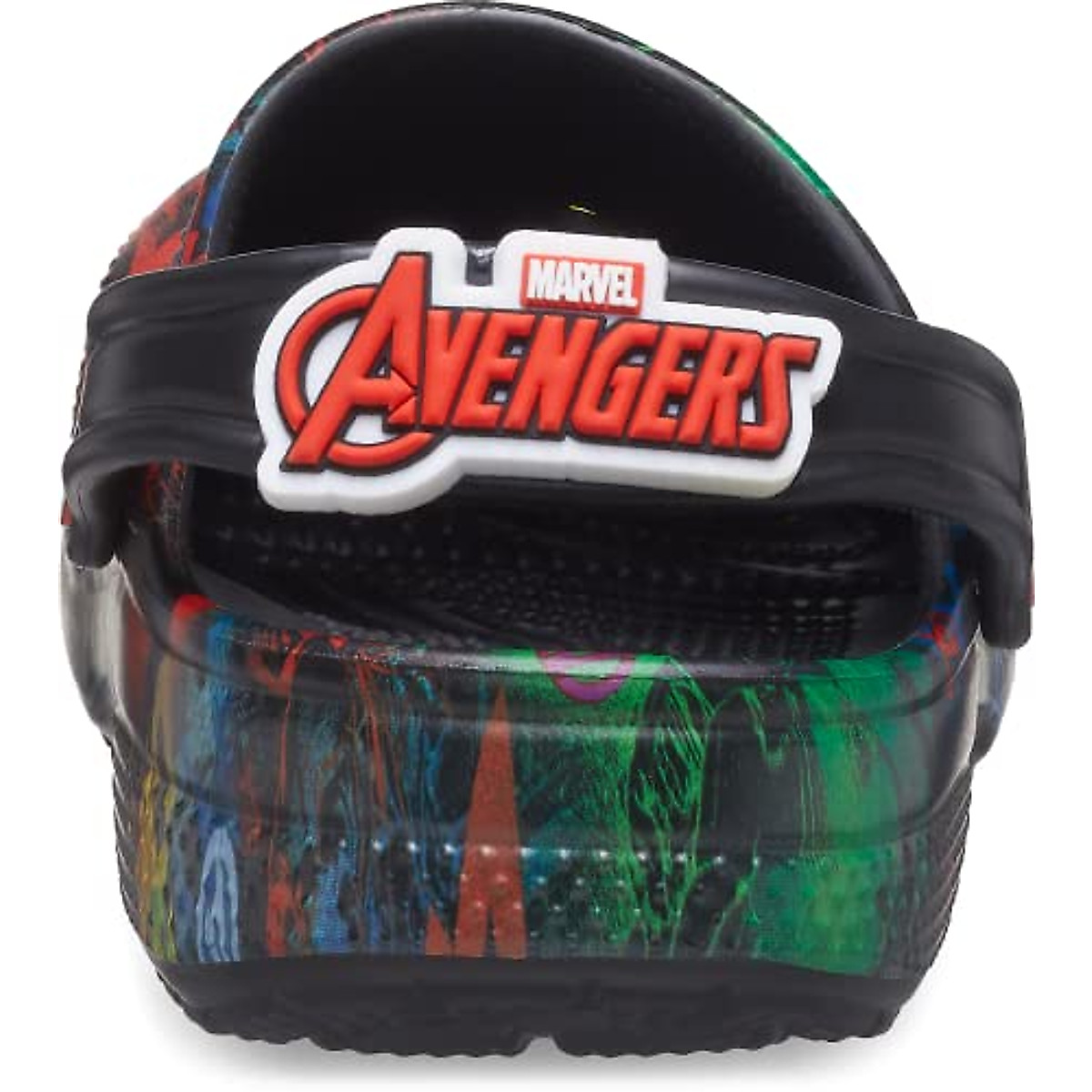 Crocs Kids' Superhero Clog , Marvel/Black, 3 Little Kid