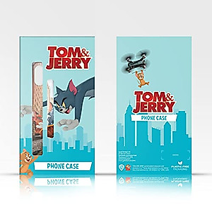 Head Case Designs Officially Licensed Tom and Jerry Movie (2021) Rolling Graphics Soft Gel Case Compatible with Samsung Galaxy S10+ / S10 Plus
