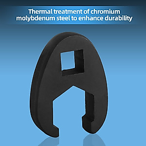 KUNTEC 15 Piece Crowfoot Flare Nut Wrench Set Metric Tool Kit for 3/8inch and 1/2inch Drive Ratchet 8mm to 24mm