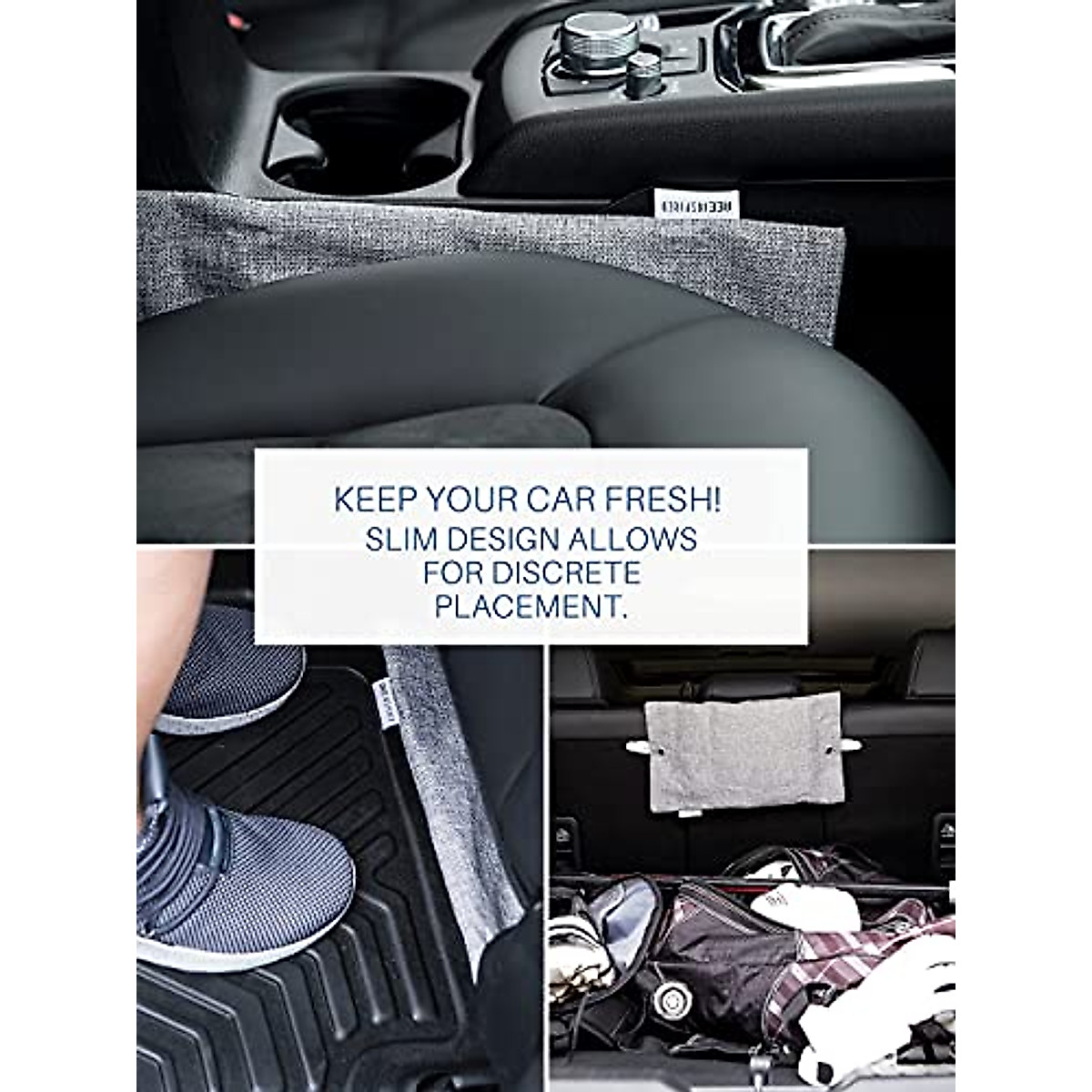 Bamboo charcoal air purifying bag | 2 HEAVY-DUTY, LARGE FLAT (2x350g) CHARCOAL BAGS odor absorber | Activated bamboo charcoal bags | Odor eliminator for strong odor| Charcoal odor absorber