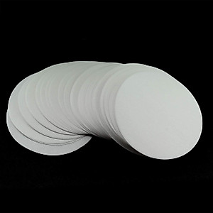 PZRT 1-Pack 7cm Qualitative Filter Paper Fast Speed Round Laboratory Filter Paper Chemical Analysis Industrial Oil Testing Funnel Filter Paper