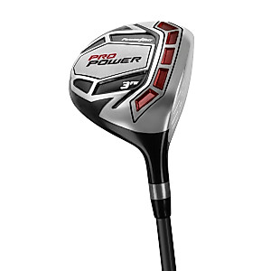 Powerbilt Pro Power Complete Golf Set for Men with Stand Bag, Left Hand