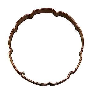 TREE LOG OUTLINE BARK WOOD GRAIN SLICE STUMP OUTDOOR THEME COOKIE CUTTER MADE IN USA PR2564