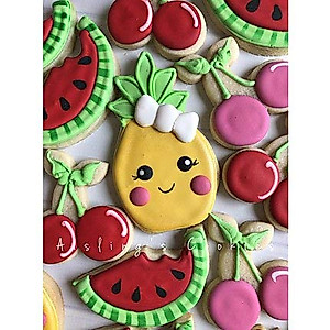 Pineapple Summer Fruit Cookie Cutter 5" Made in USA by Ann Clark