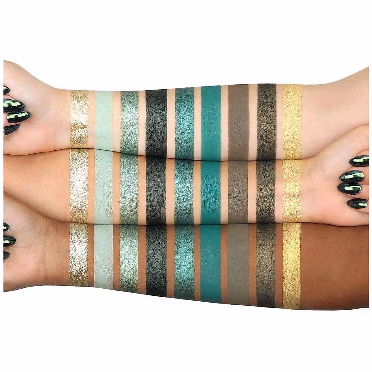 Exclusive New HUDA BEAUTY Obsessions Eyeshadow Palette (Emerald)