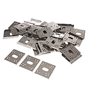 Baosity 50PCS/Pack Solar Panel Grounding Washer/Gasket Fits Photovoltaic