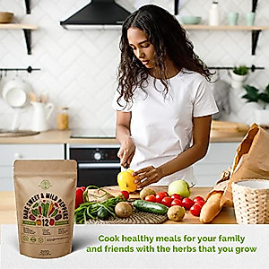 12 Rare Sweet & Mild Pepper Seeds Variety Pack for Planting Indoor & Outdoors. 600+ Non-GMO Pepper Garden Seeds: California Wonder Bell, Anaheim, Cubanelle, Pepperoncini, Banana Peppers & More