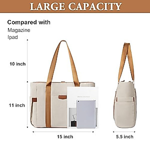 CLUCI Tote Bag for Women Travel Shoulder Bag Middle Tote Handbags with Yoga Mat Buckle for Gym,Work