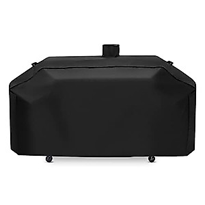 Unicook 79 Inch Grill Cover, Compatible with Smoke Hollow, Pit Boss, Heavy Duty Waterproof Gas Charcoal Combo Grill Cover with Sealed Seam, Fade Resistant BBQ Cover, Compared to Smoke Hollow GC7000