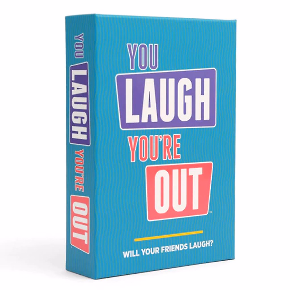 DSS Games You Laugh You're Out - The Official Family Game Where If You Laugh, You Lose. Great for Big Groups & Kids