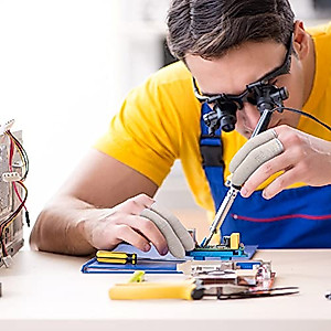 Geyoga 50 Pieces Cotton Finger Cots Finger Toe SleevesThumb Protector Fingertips Protective Cushion, Moisture Wicking (7.6 cm/ 3 Inch)