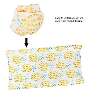 Lazmin112 Soft Breathable Baby Changing Table Pad Cover, Newborn Infant Urine Mat Changing Table Pads Wipeable Sheets(Big Pine)