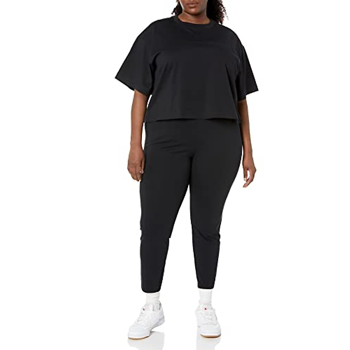 Amazon Essentials Women's Ponte Legging (Available in Plus Size), Black, X-Large