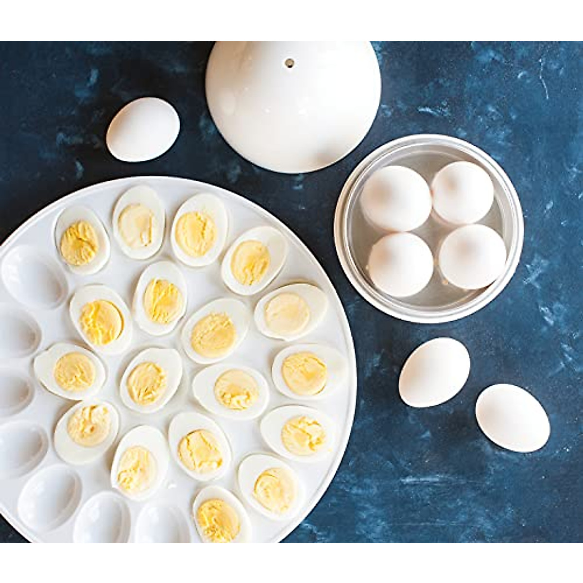 Nordic Ware Microwave Egg Boiler, 4 Capacity, White