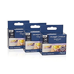 Yankee Candle Lemon Lavender ScentLight Refill 3-Pack, Purple